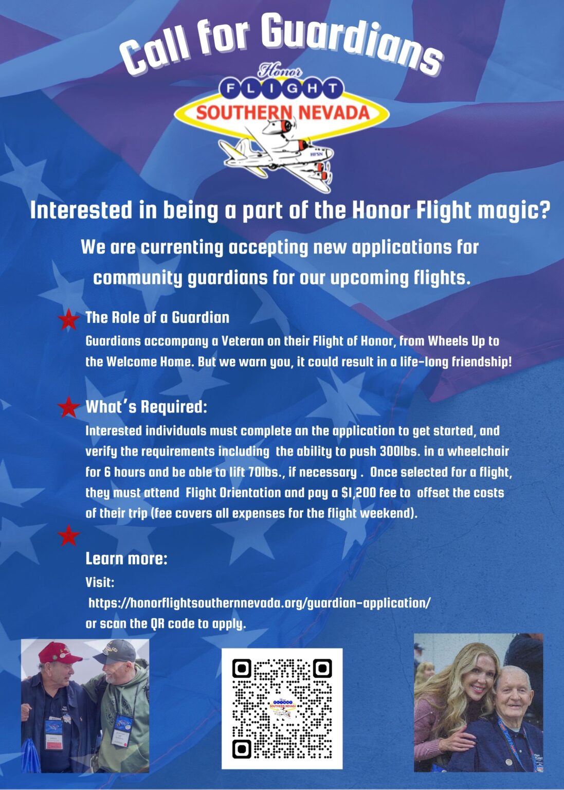 Call for Guardians - Honor Flight Southern Nevada